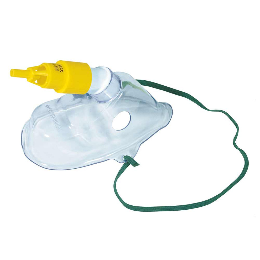 Intersurgical Venturi Oxygen Mask Kit | White, Yellow, Red or Green