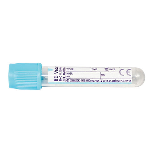 BD Vacutainer® Blue Citrate Blood Collection Tubes| Box of 100 ...
