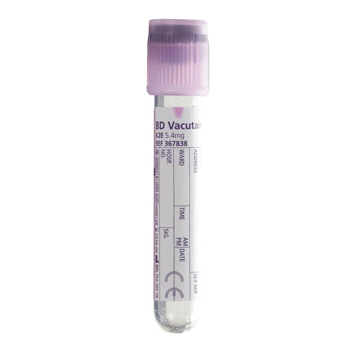 BD Vacutainer® Purple EDTA Blood Collection Tubes | Box of 100