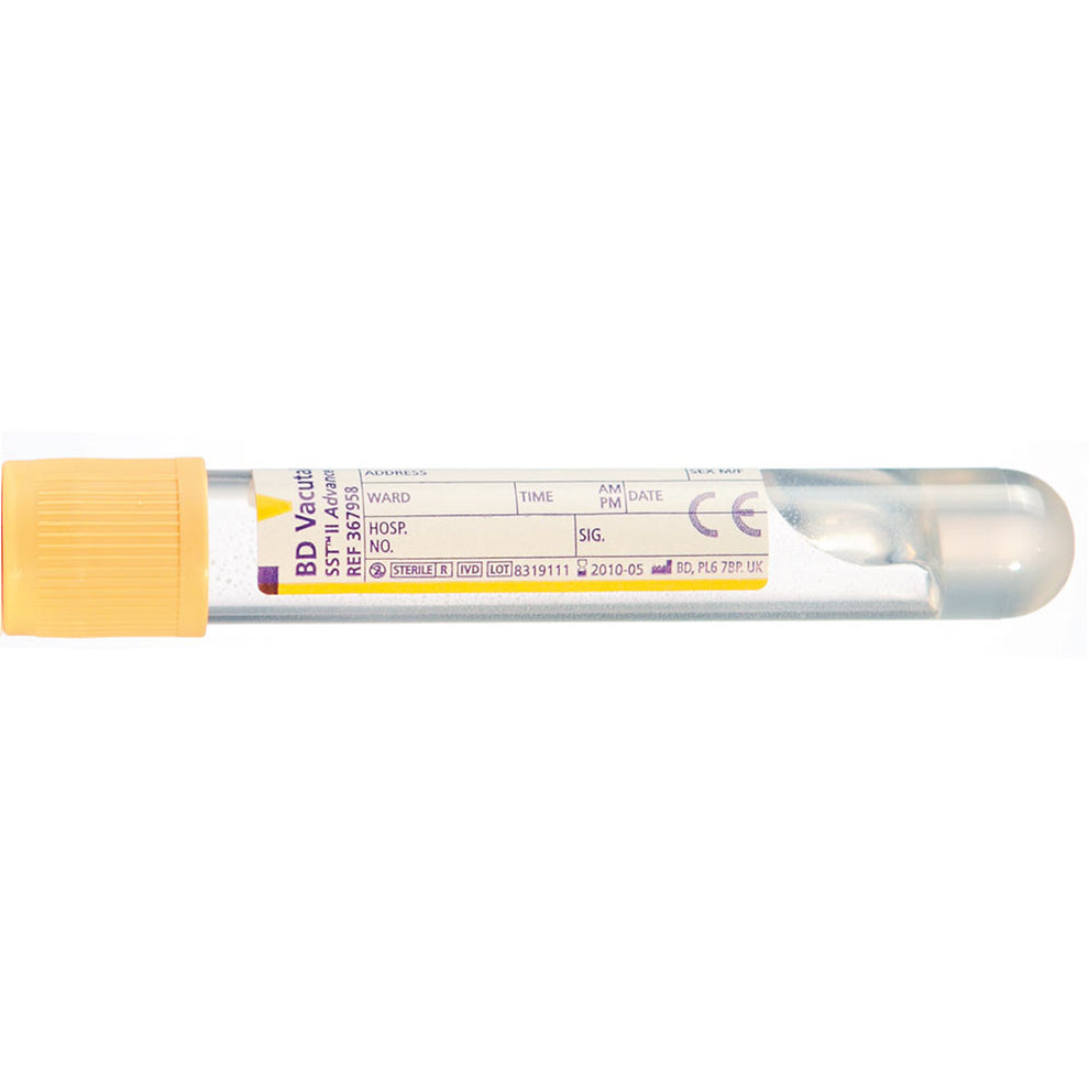 BD Vacutainer® Yellow SST II Advance Blood Collection Tubes