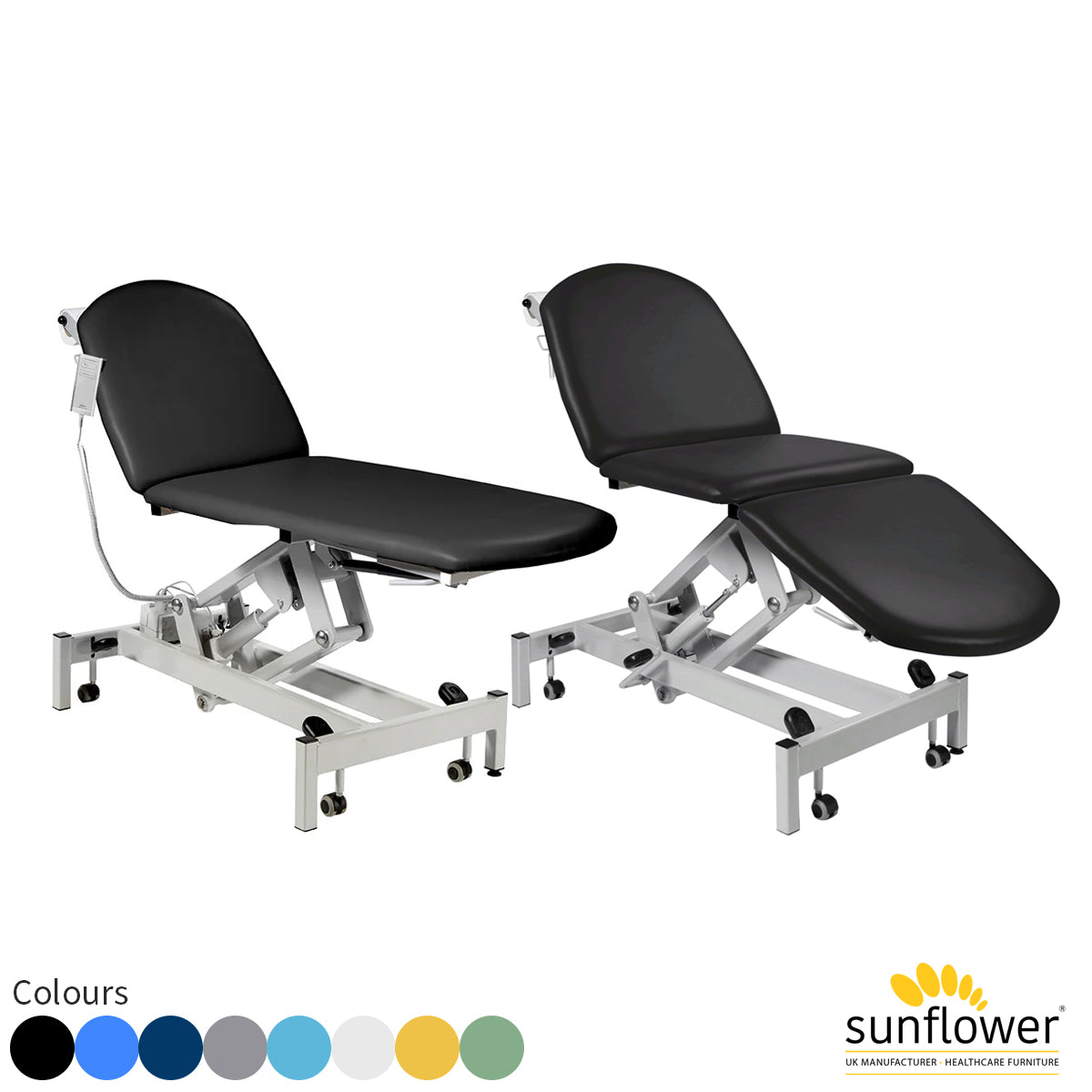 Fusion ECO Multi Section Adjustable Medical Exam Couch | Sunflower Medical