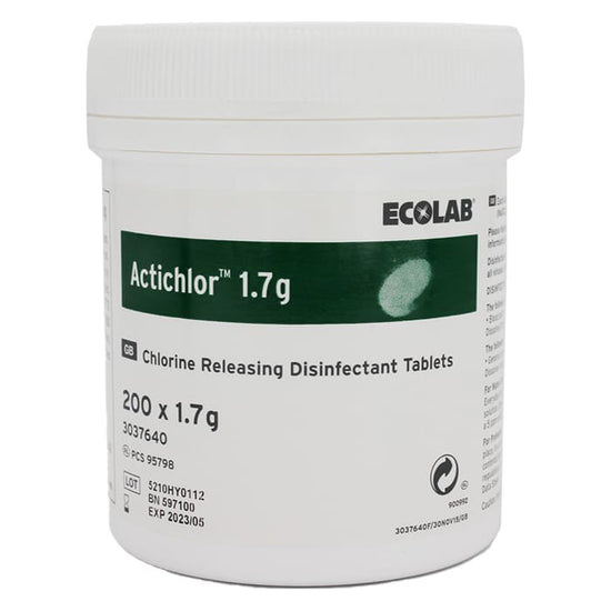 Actichlor Chlorine Cleaning & Disinfectant Tablets | 0.5g or 1.7g