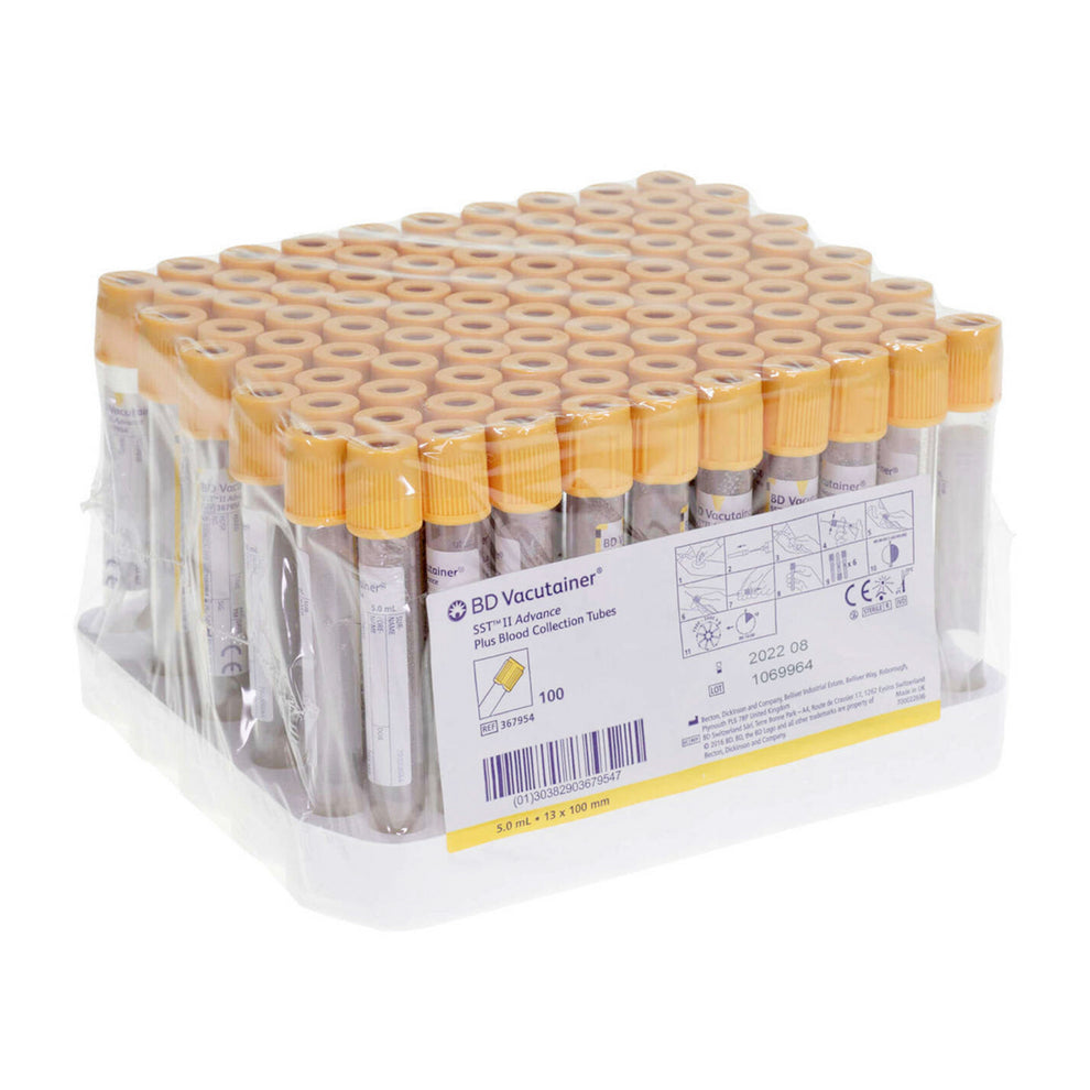 BD Vacutainer® Yellow SST II Advance Blood Collection Tubes