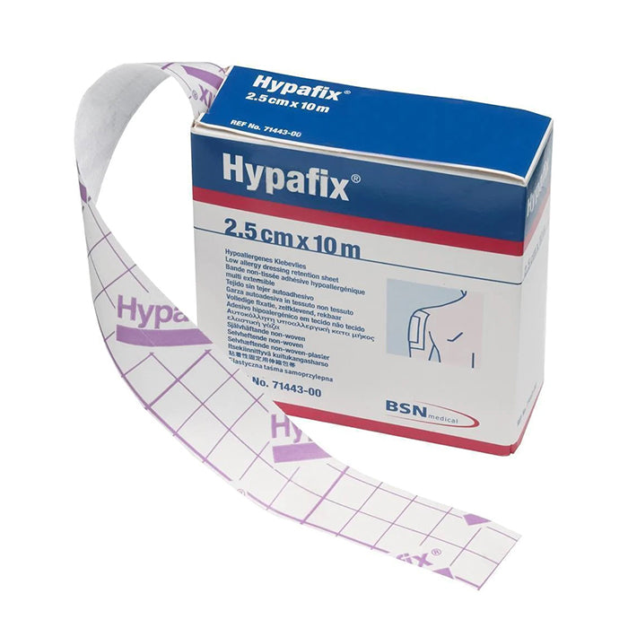 Leukoplast Hypafix Adhesive Dressing Retention Tape | 10m Rolls